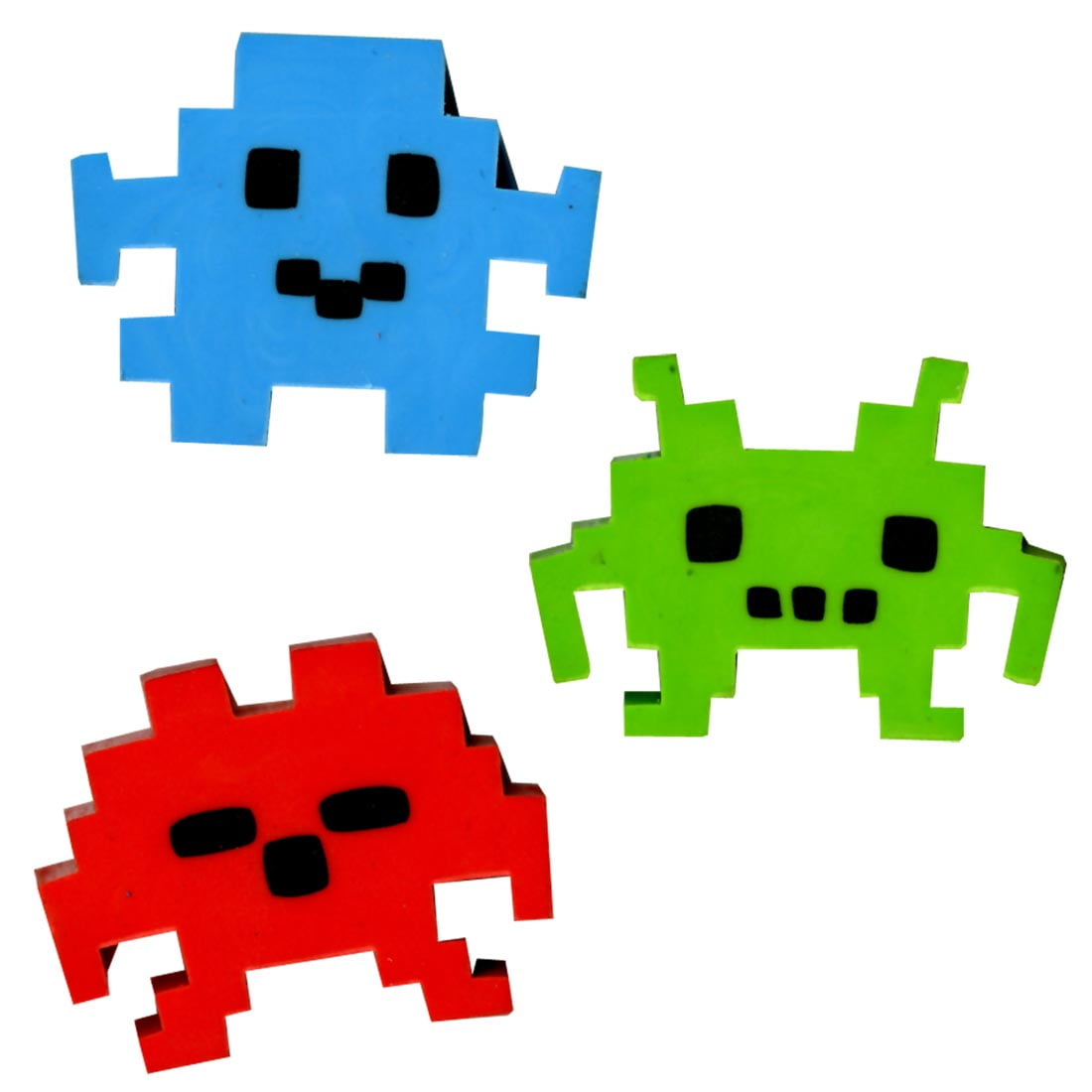 Bitmap Aliens Pencil Topper Erasers - Walmart.com