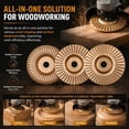 Tungsten Carbide Cutting Wheel, Angle Grinder Polishing Pad, Heavy-Duty ...