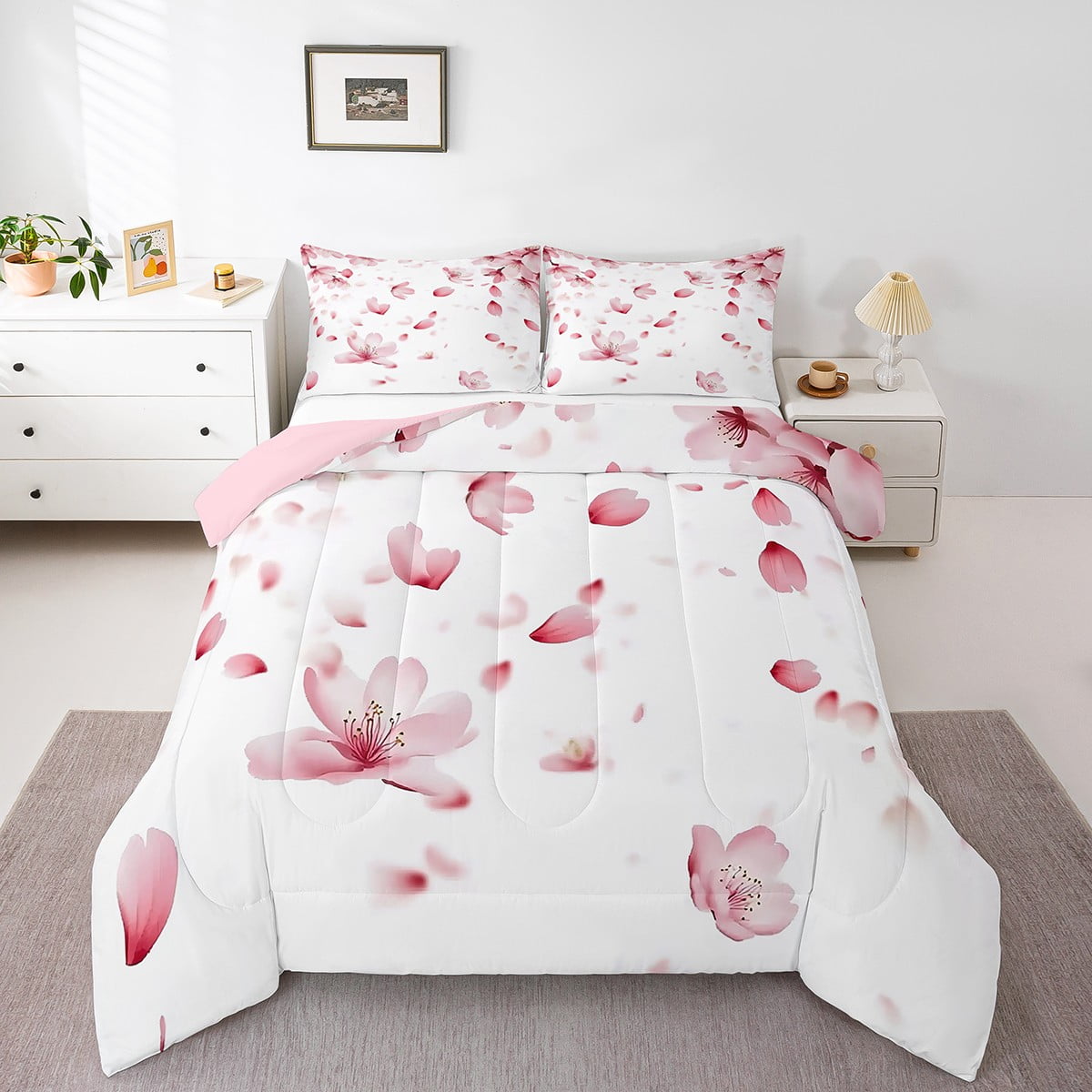 Click here for Erosebridal Cherry Blossom Bedding Sets Full With... prices