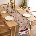 Christmas Gnomes Table Runner 72 Inches Long Farmhouse Dress Scarves ...