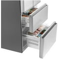 Haier® 14.5 cu. ft. 4-Door Fridge QJS15HYRFS - Stainless Steel ...