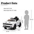 Dodge Challenger 12 V Powered Ride On Car with Remote Control, SRT ...