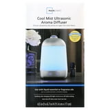 Mainstays Cool Mist Ultrasonic Aroma Diffuser, Gray - Walmart.com
