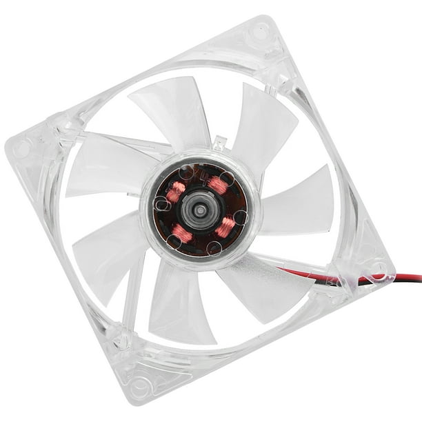 80mm LED Light PC Case Cooling Fan, Mute, 12V, 46 CFM Air , 11 DB A ...