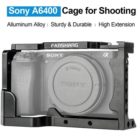 Dawht A6400 Camera Cage for Sony A6400, Camera Video Stabilizers with 1 ...