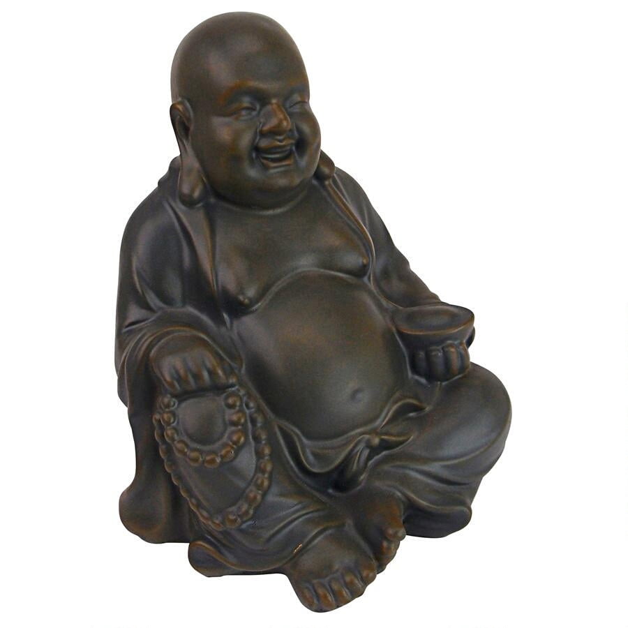 Design Toscano Laughing Buddha Happy Hotei Statue: Medium - Walmart.com
