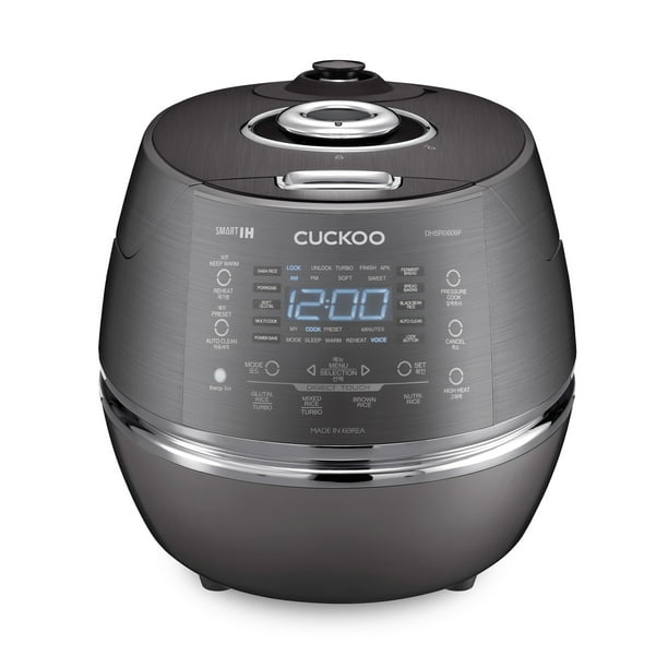 Cuckoo DHSR0609FD Electric Induction Heating Pressure Rice Cooker ...