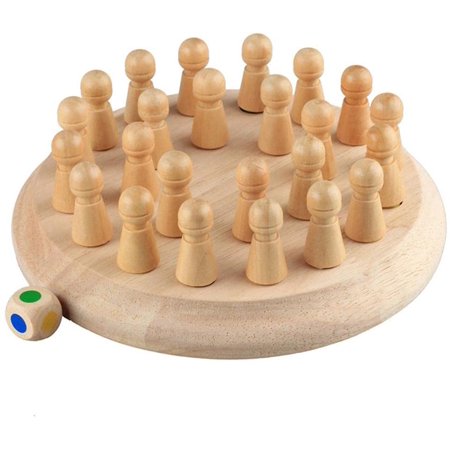 CPDDKids Wooden Memory Game Stick Chess Game Educational Toy Brain ...