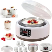 HIBIBUD Yogurt Maker Machine 36 Hour,Probiotic Yogurt Maker with ...
