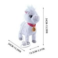 Robot Horse Realistic Robot Walking Plush Pet Electronic Interactive ...