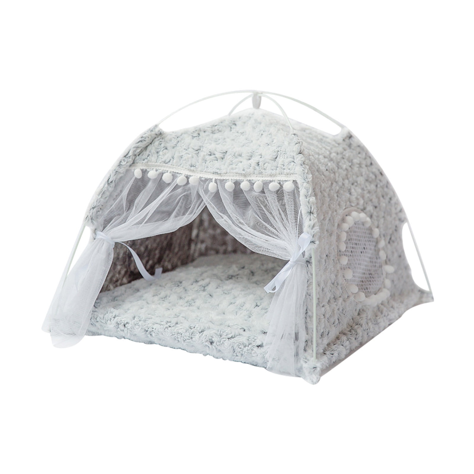 Click here for Yatlte Cat Bed For Indoor Cats  2-In-1 Cat House P... prices
