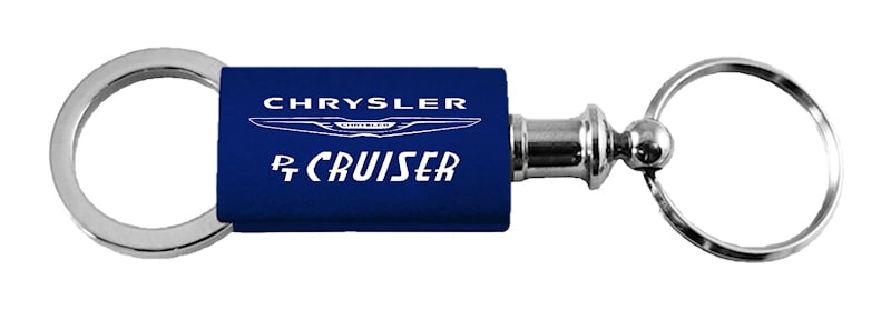 Chrysler PT Cruiser Anodized Aluminum Valet Key Fob (Navy) - Walmart.com