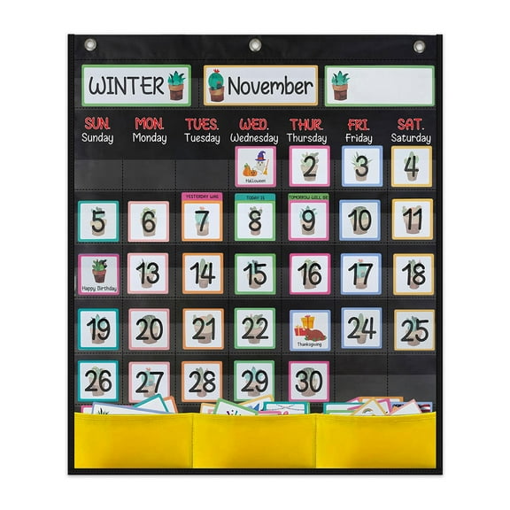 VOCHIC Acrylic Calendar for Fridge,15x11" Inch Fridge Calendar ...