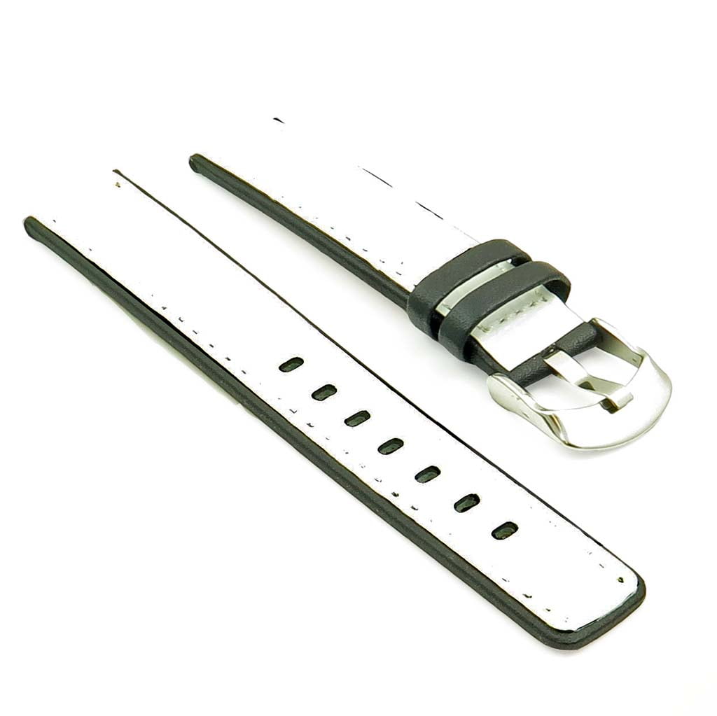 StrapsCo Two Tone Crocodile Print Leather Watch Strap - Walmart.com