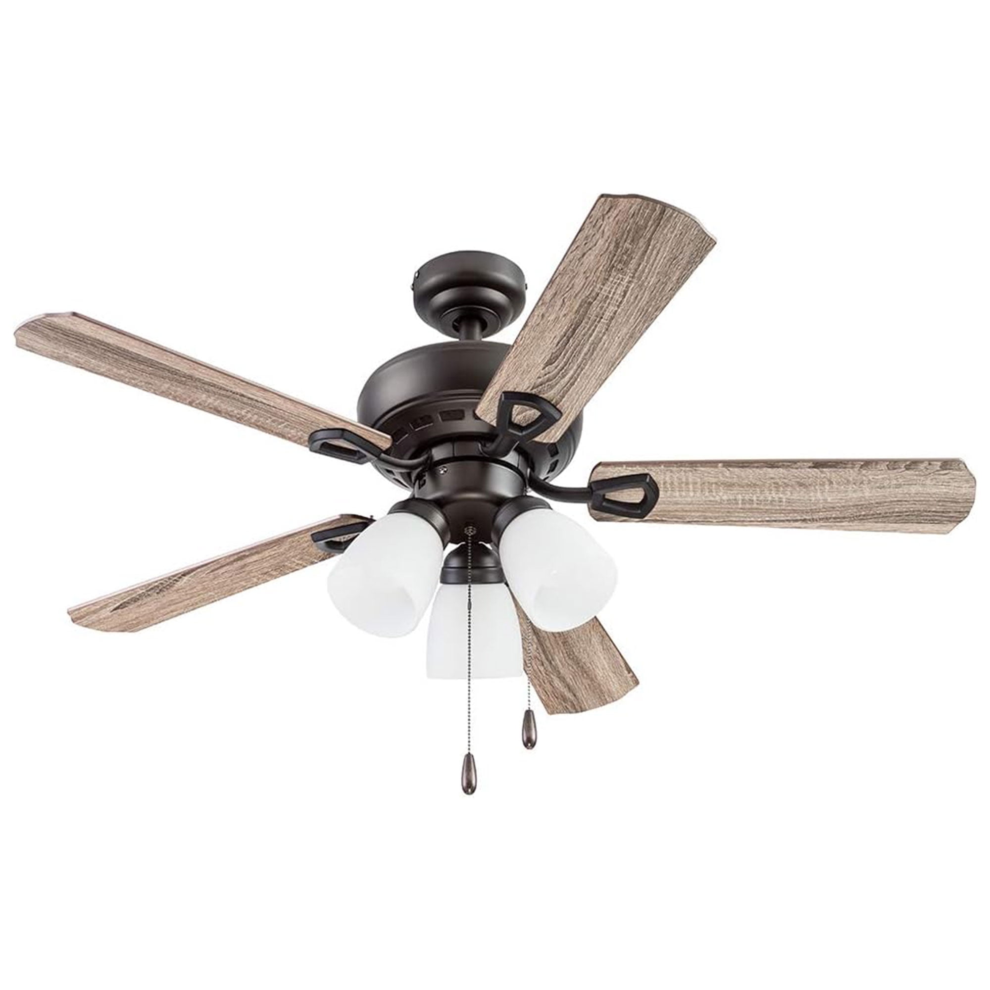 Click here for Portage Bay Miller Park Ceiling Fan W/ 5 Reversibl... prices