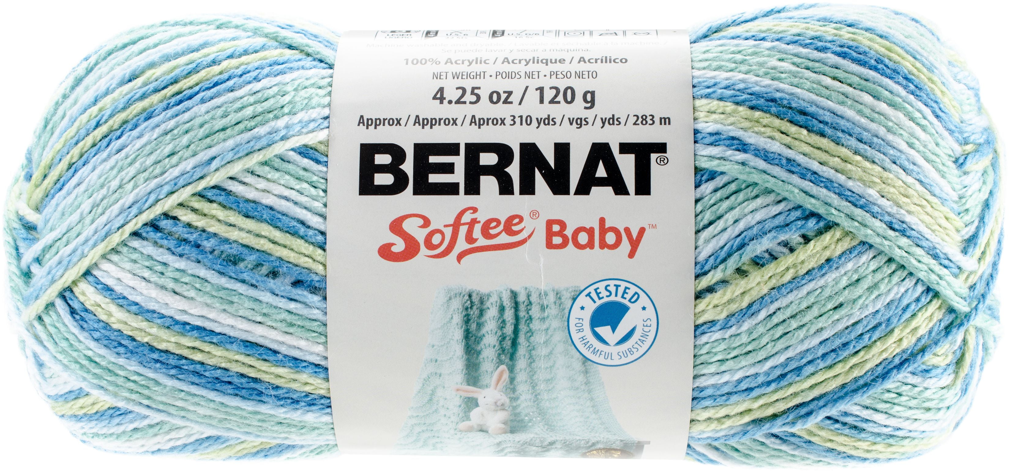 Bernat Softee Baby Yarn OmbresAquarium - Walmart.com