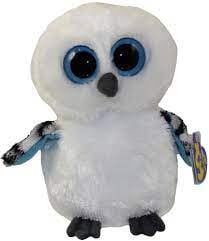 TY Beanie Boos - SPELLS White Owl Small 6" Plush (Solid Eyes) - Walmart.com