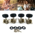 Ukulele Short Steel Peg String Winder Set 2R 2L Tuning Pegs Machine ...