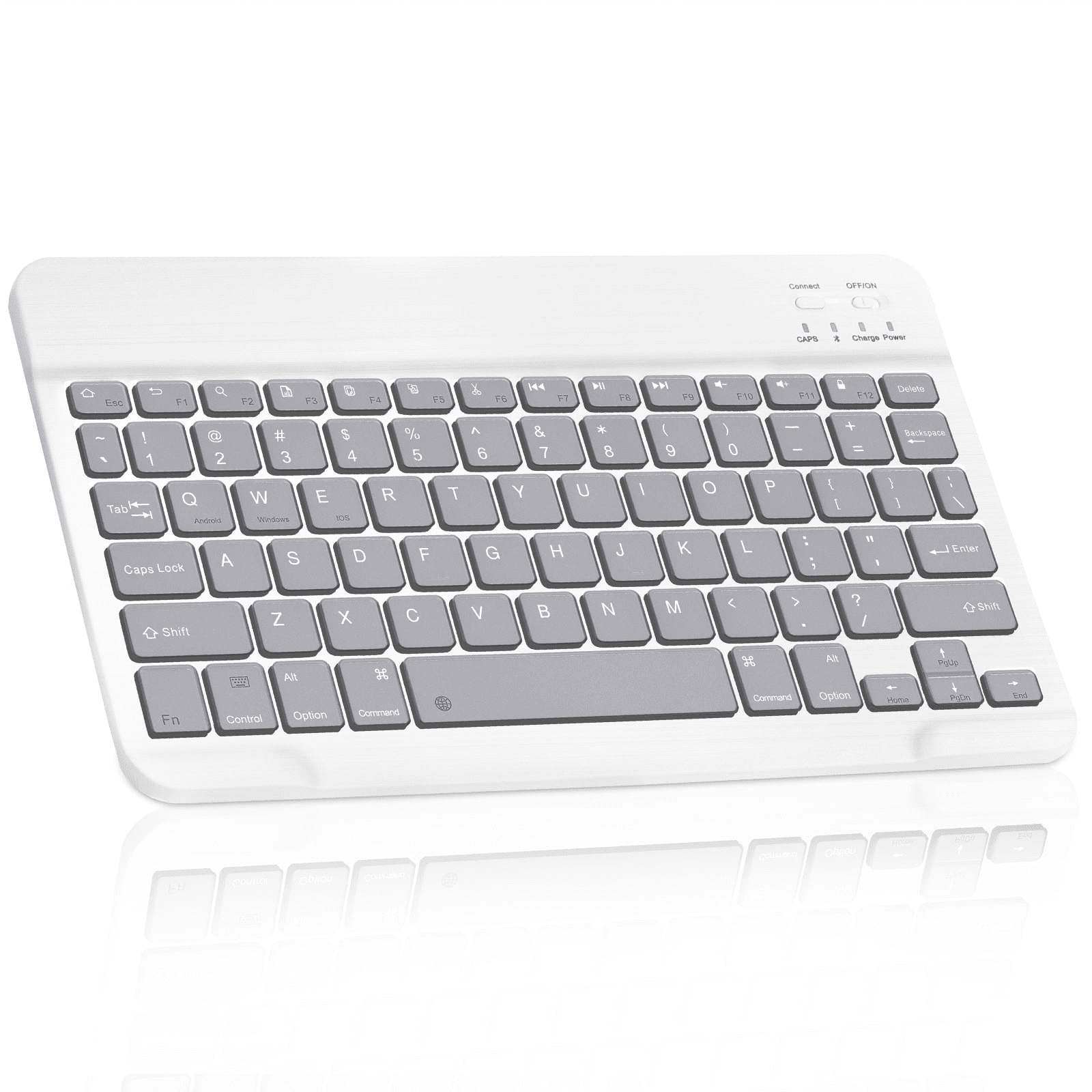 Ultra-Slim Bluetooth rechargeable Keyboard for Motorola Edge S30 and ...