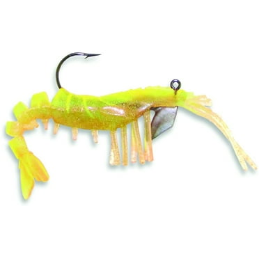 Egret Baits Vudu Shrimp 3.5" Softbait, 1/4 oz, Pink, 2 Count - Walmart.com