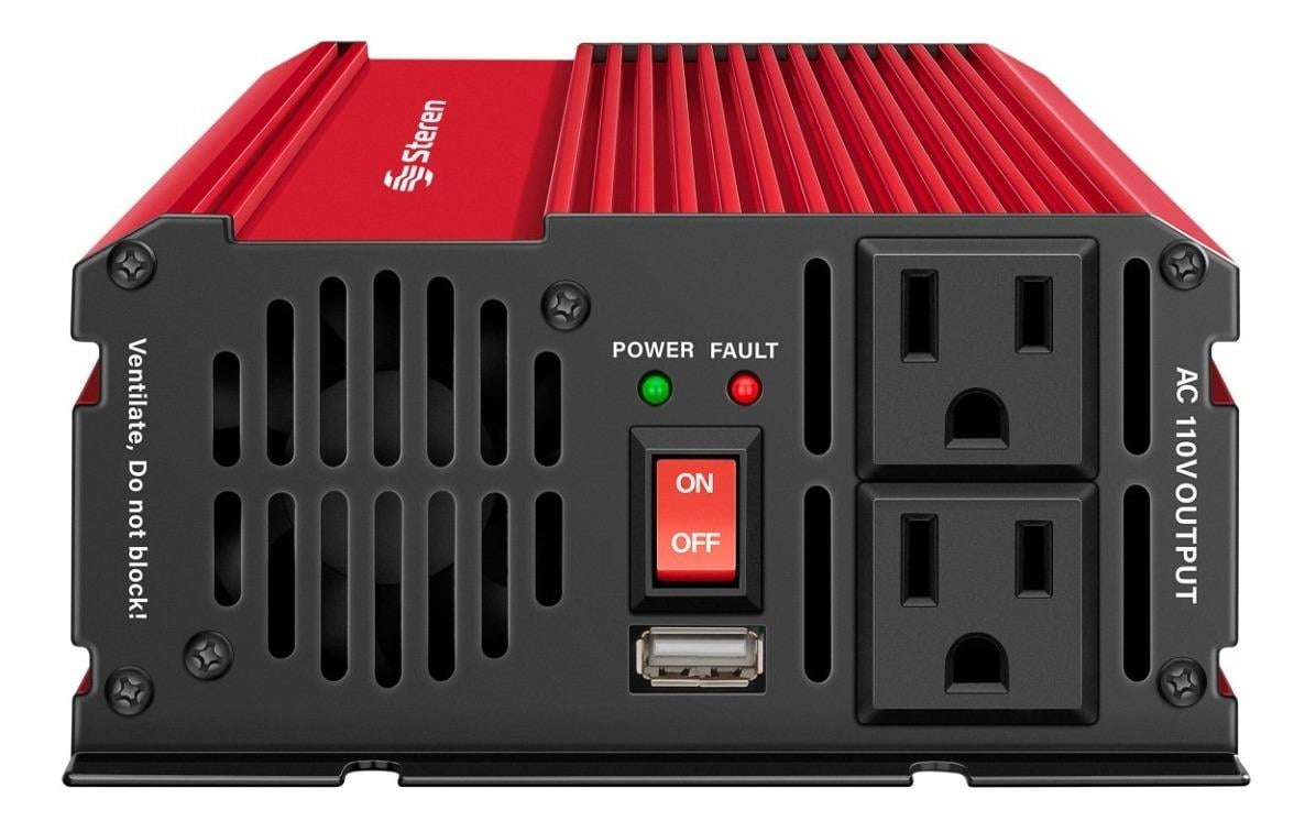 Inversor de Corriente Automotriz Steren INV-1000 1000 W 12 Vc | Walmart en línea