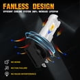 Fits 2010-2012 Hyundai Genesis Coupe LED Headlight Bulbs H1 High Beam ...