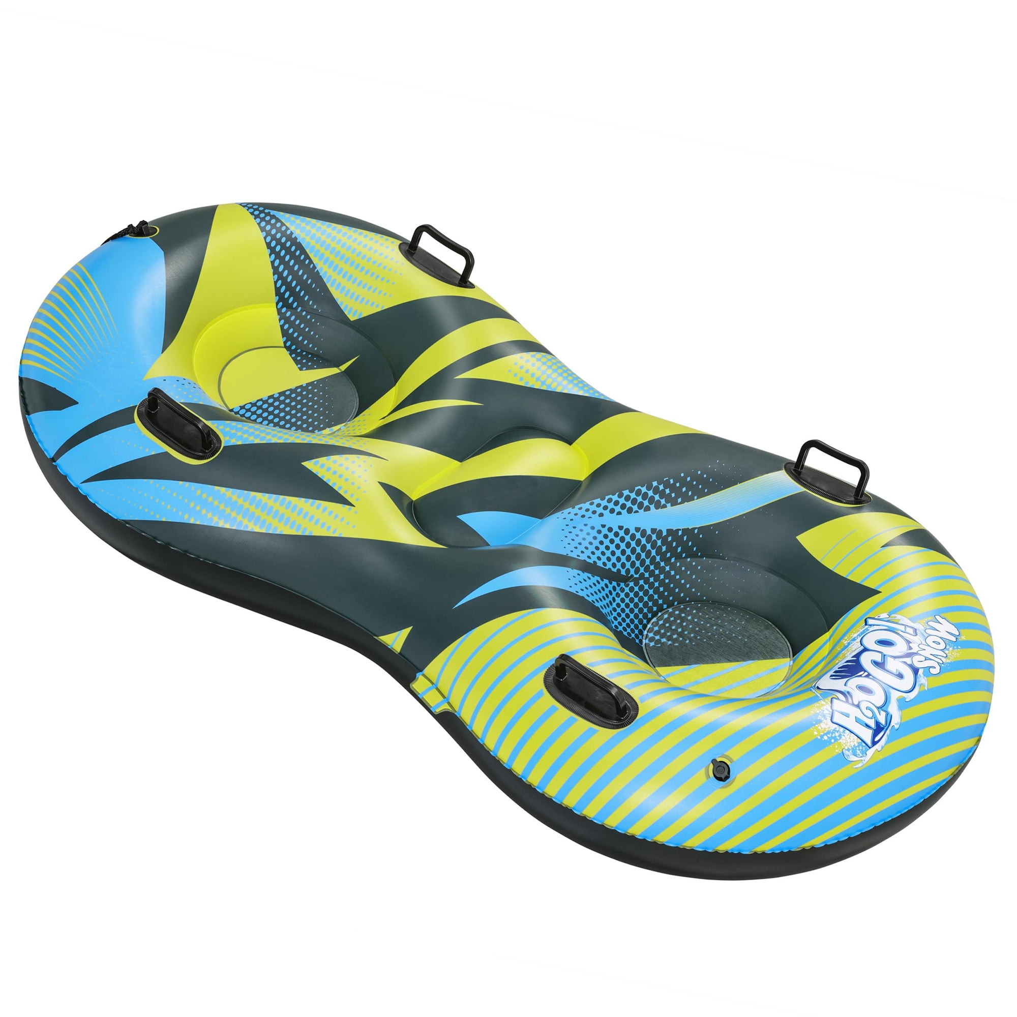 H2OGO! Snow: Sonic Surge - 67" Inflatable Double Snow Tube - Winter ...