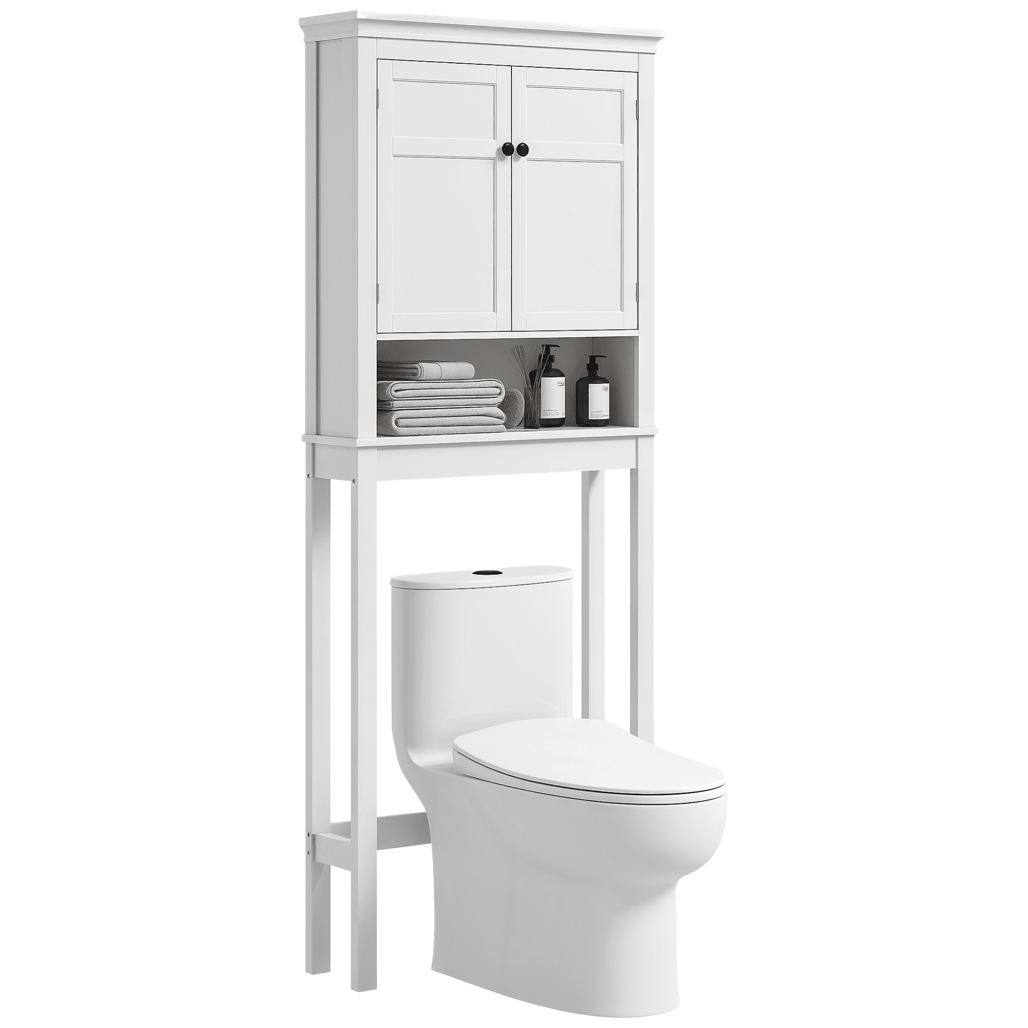 Click here for Homcom Over The Toilet Storage Cabinet  3-Tier Was... prices
