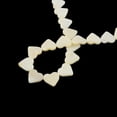 5 Strand Heart Natural Sea Shell Beads Strands 13x13~14x2~3mm Hole: 0 ...