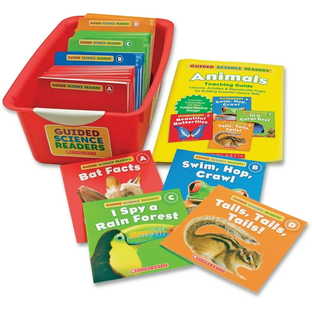 Scholastic, SHS0545442729, Res. PreK Science Reader Animals Book Set, 1 ...