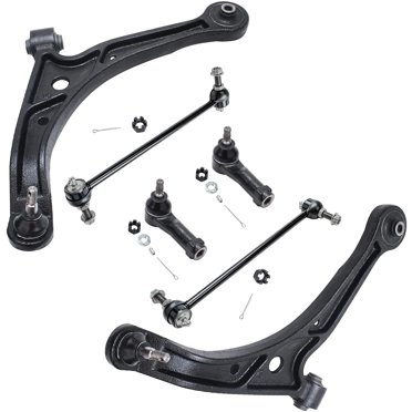 Detroit Axle - 6pc Front Suspension Kit for Toyota Sienna Avalon Solara, 2 Lower Control Arms w ...