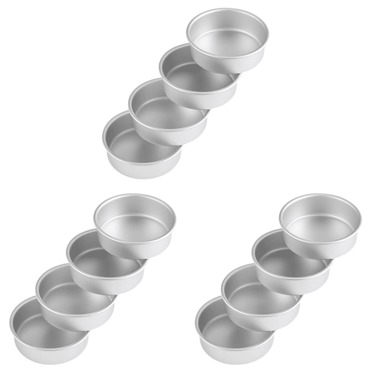 Click here for Unbranded 4 Inch Small Cake Pan Set Of 12  Baking... prices