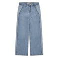Levi Strauss Signature Girls Two-Tone Wide Leg Jean, Size 5-18 ...
