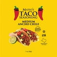 Mateo's Taco Seasoning Medium Ancho Chile - Walmart.com