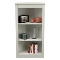 Inval 47" 3-Shelf Corner Bookcase, Multiple Colors - Walmart.com