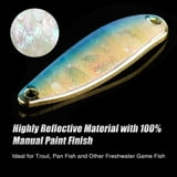 Goture Fishing Spoon Lure Reflective Fishing Jigs Fishing Lures for ...