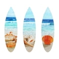Beach Themed Wooden Hanging Ornaments, Exquisite Marine Animal Pattern ...