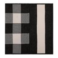 Better Homes & Gardens 2' x 3' Black & White Buffalo Plaid & Stripe ...