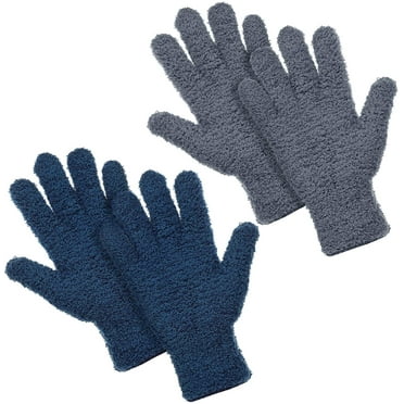 2 Pc Chenille Mitt Cleaning Microfiber Glove Washing Car Wash Dust Home ...