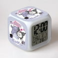 Kuromi Melody Hello Kitty Cinnamoroll Pochacoo Alarm Square Clock ...