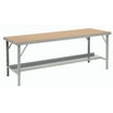 Production Workbench - Plastic Laminate Square Edge - Blue, 96"W x 36"D ...