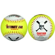 Rawlings USSSA 12 inch Dream Seam High Density Core Leather Softballs ...