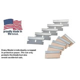 Fit All, Single Edge Razor Blades, 10 Pack Made in USA, Sharp High ...