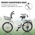 20 Inch Kids Bike for Boys and Girls Ages 5-8, Lightweight Steel Frame ...