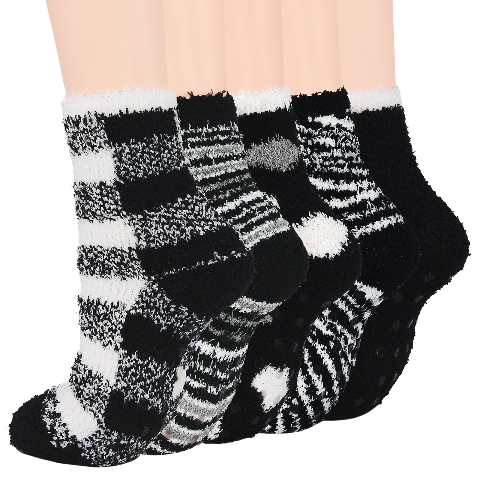 American Trends Women Warm Super Soft Cozy Fuzzy Socks Fluffy socks ...