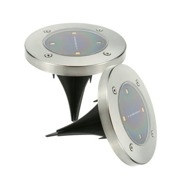 Ideaworks JB7864 Solar Pathway Garden Lights - Set of 4 - Walmart.com