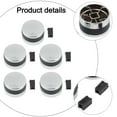 Homena BBQ Parties 2.25 Dia X 1.5 H Grill Knobs Set Soft Silicone Ring ...