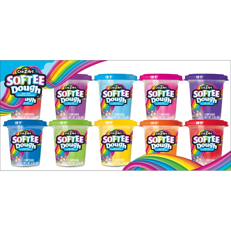 Cra-Z-Art Softee Dough Brights Super Value Pack, 20 Count Cra-Z-Art Softee Dough Brights Super Value Pack, 20 Count