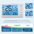 Floating Pool Thermometers Solar Power LED Light Pool Temperature ...