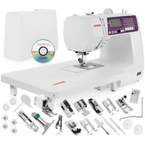 Janome 4120QDC Electric Computerized Sewing Machine with Hard Case and ...